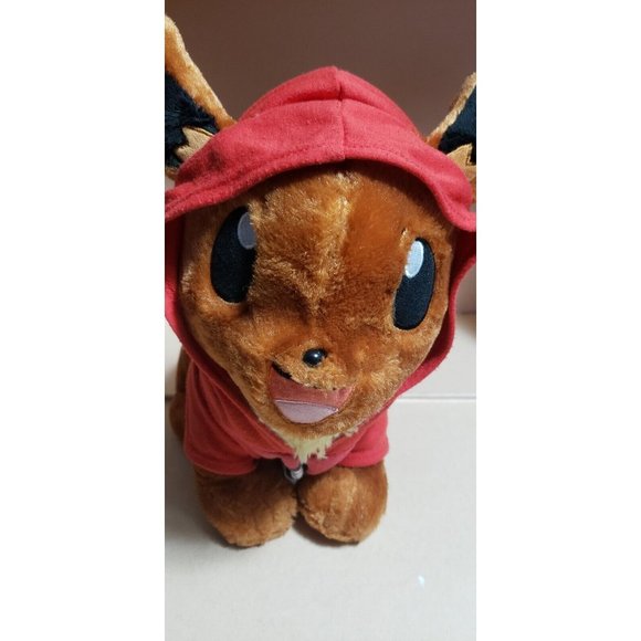 Build-A-Bear | Toys | Build A Bear Pokemon Evie Eevee Red Hood Plush ...